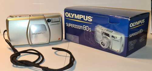 Фотоаппарат плёночный olimpus super zoom 80s