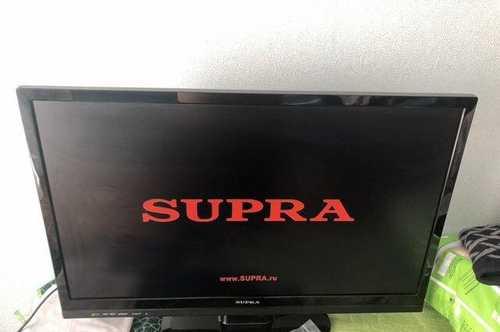 Телевизор supra 65 см с коробкой