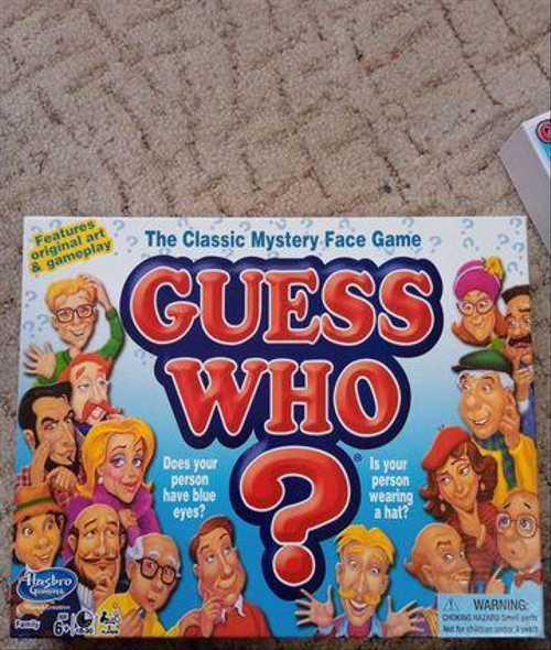 Игра Угадая Кто Guess Who новая