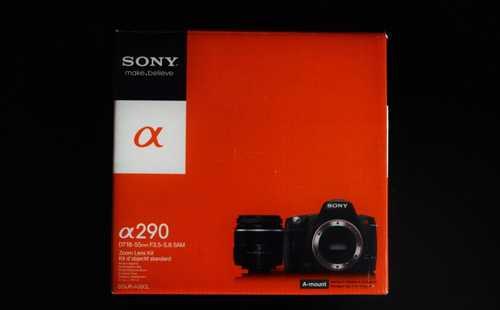 Зеркальный фотоаппарат Sony dslr-A290L Kit 18-55