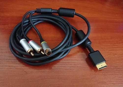 S-video cable кабель для PS1, Playstation