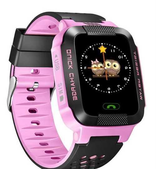 Smart Baby Watch Q528 Black-Pink (без GPS)