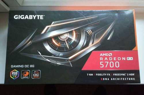 Видеокарта gigabyte Radeon RX 5700
