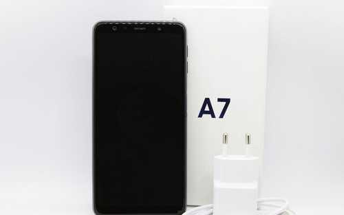 Телефон Samsung A750F/DS Galaxy A7 64Gb (2018) Bla