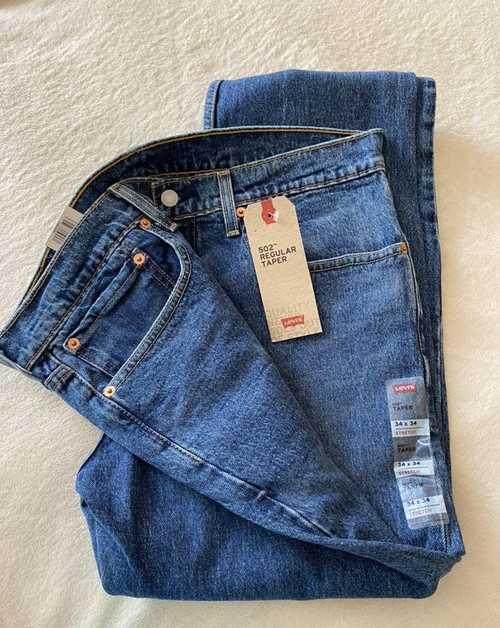 Новые джинсы Levi’s 502