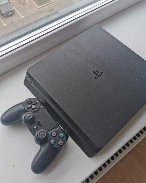 Sony Playstation PS4 slim 1тб + 18 игр