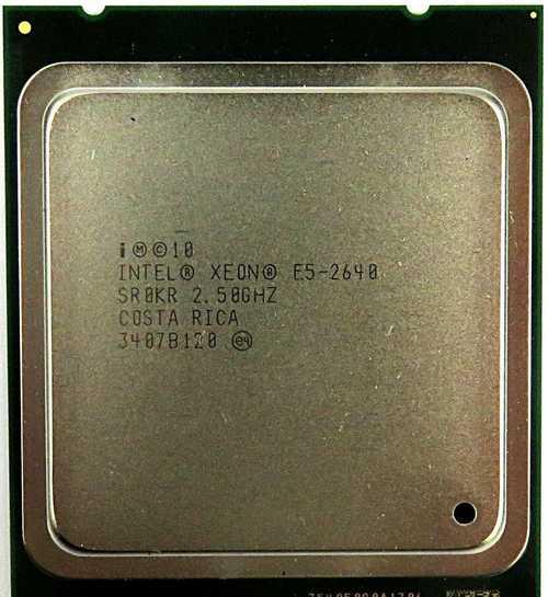 Intel xeon e5 2640 lga2011 x79