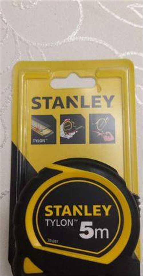 Рулетка stanley 5m новая