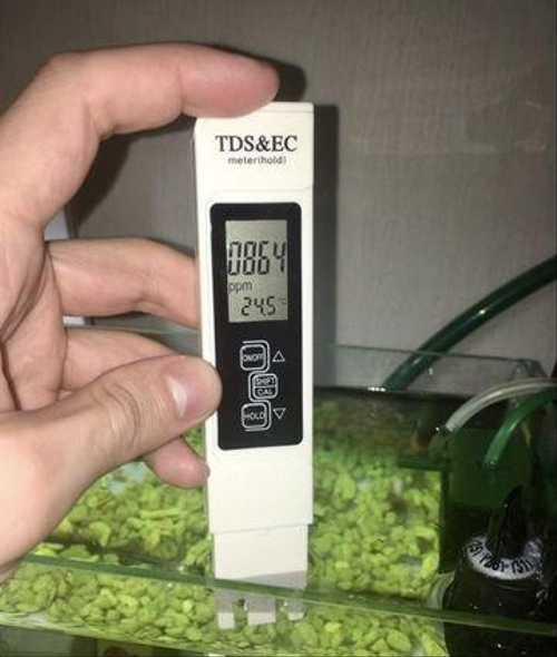 Измеритель качества воды tds, es, temp