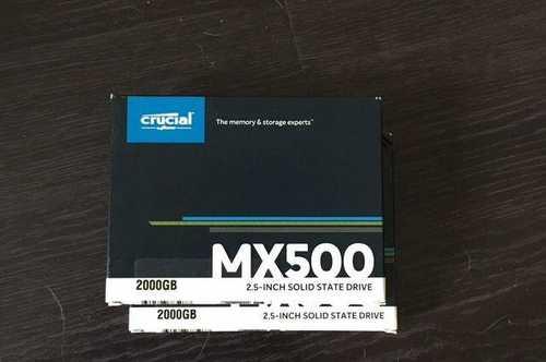 Ssd crucial mx500 2000gb