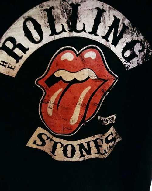 Футболка Rolling Stones большое лого