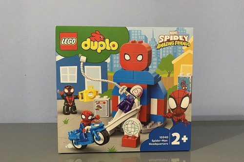 Lego duplo 10940 штаб квартира человека паука