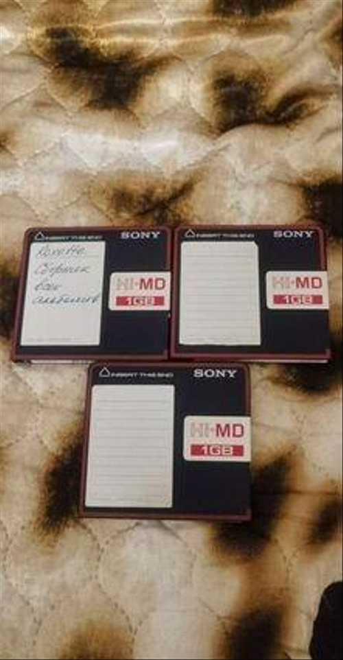 Hi-MD MD MiniDisc Sony 1Gb мини диск