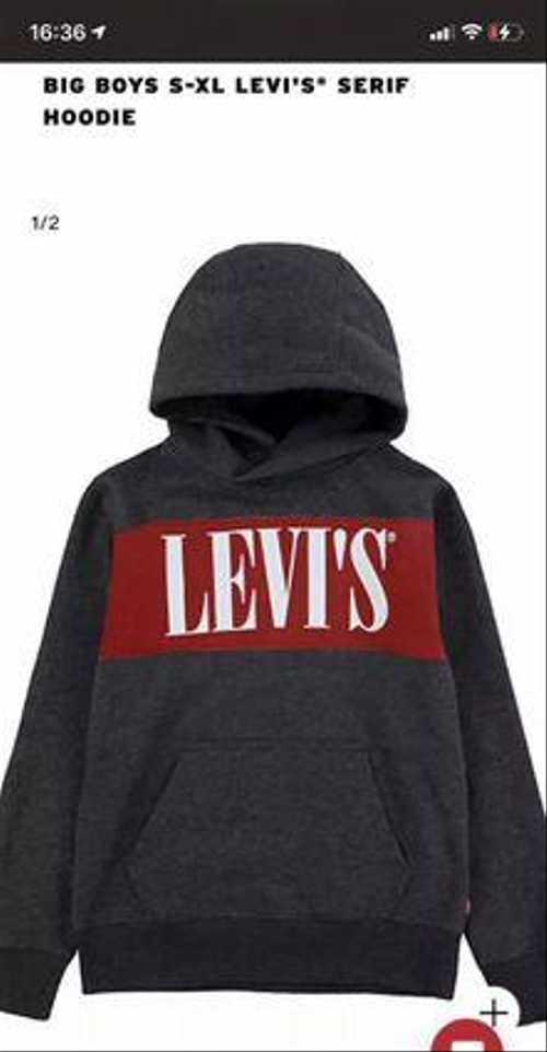 Толстовка/худи детская Levis