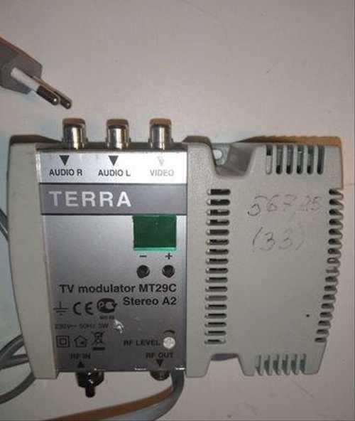 Тв модулятор terra MT29C Stereo A2