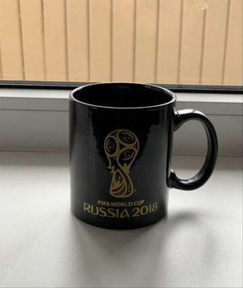 Кружка черная World Cup 2018 fifa