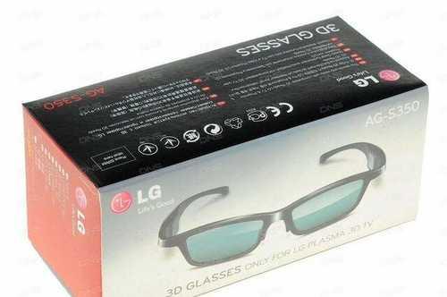 3D активные очки AG - S350 новые для плазмы LG