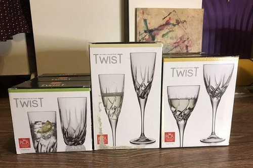 Бокалы Twist da vinci collection