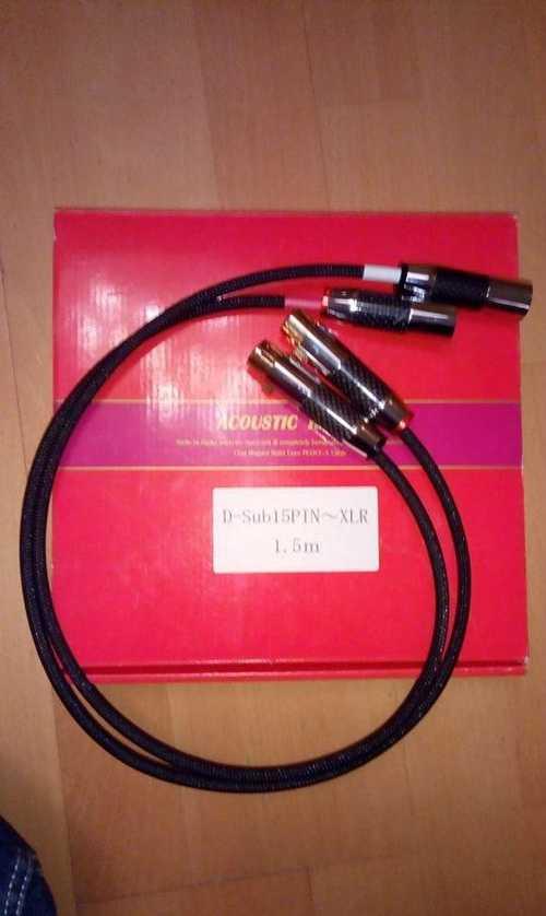 Acoustic revive XLR 0,75 метра