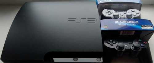 Sony Playstation 3 + 50 игр 2 джойстика