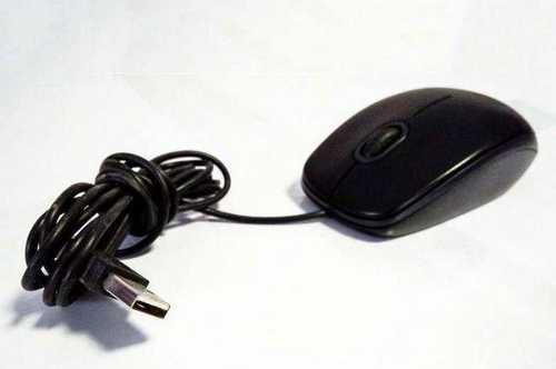 Мышь оптическая Б/У черная USB