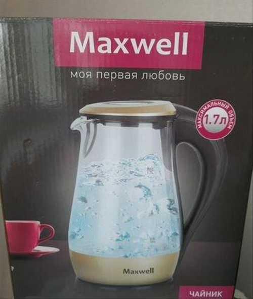 Чайник Maxwell новый