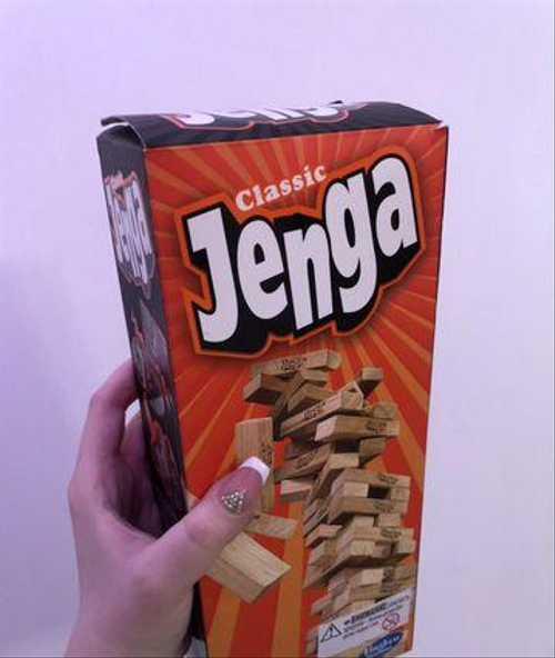 Игра настольная Дженга Jenga classic original