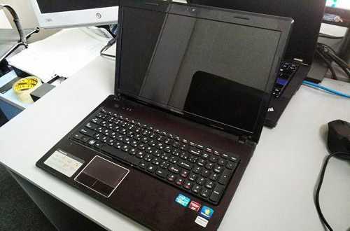 Ноутбук Lenovo G570 i3-2350/2Gb/HDD 500/15,6"/WIN7