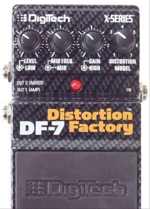 DigiTech X-Series DF-7 Distortion Factory | Festima.Ru – частные объявления