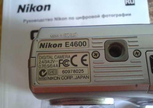 Цифровая камера "nikon coolpix 4600"