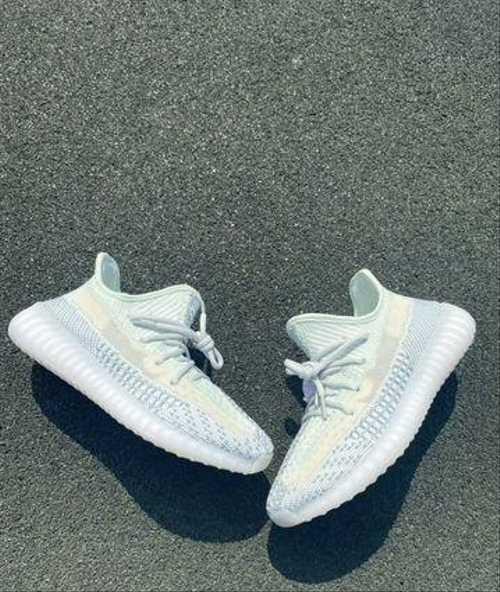 Кроссовки Adodas Yeezy Boost 350 white cloud