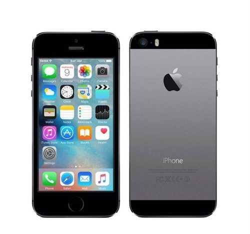 Новый Apple iPhone 5S 16GB Space Gray запечатан