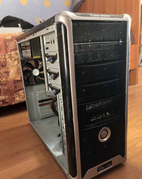 Корпус пк cooler master с блоком питания thermalta