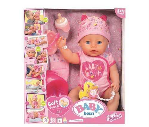 Baby born soft touch новый