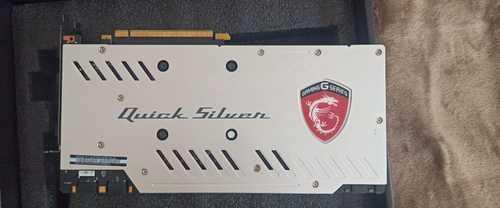 Видеокарта MSI GeForce GTX 1070 quick silver OC