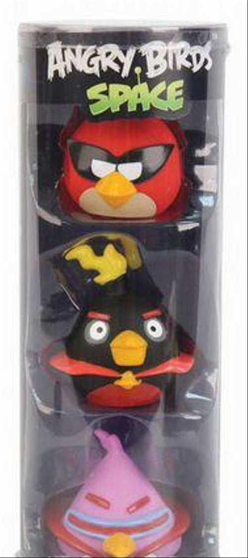 Angry Birds Набор игрушек для ванной 3 шт