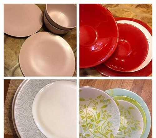 Посуда тарелки миски икеа