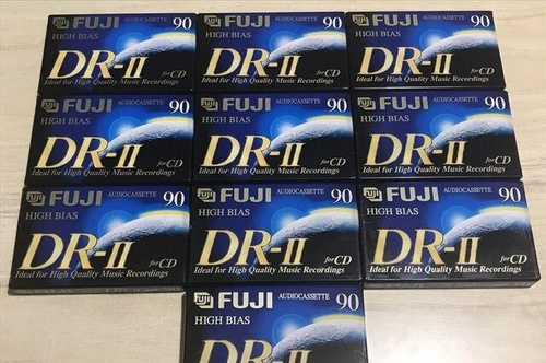 Аудиокассеты Fuji DR-ll 90 новые