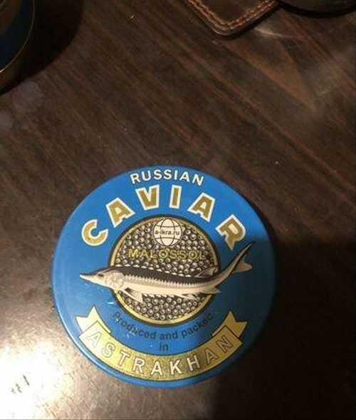 Банка для чёрной икры caviar