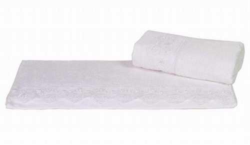 Махровое полотенце 70x140 almeda белый