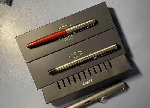 Перьевые ручки Parker и Lamy