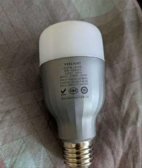 Умная лампочка yeelight smart bulb color