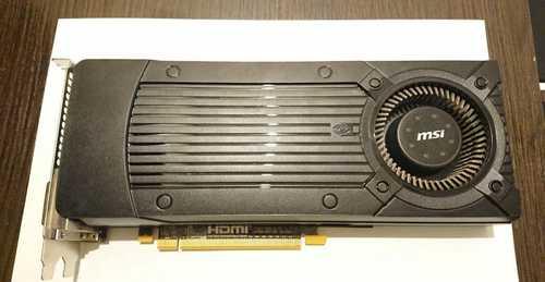 Видеокарта MSI GTX 760 2G