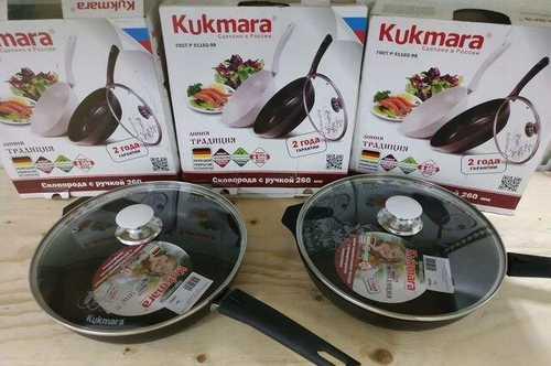 Сковорода Kukmara литая толстостенная