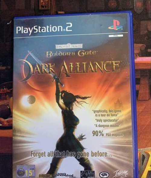 Baldur's gate dark alliance PS2 лицензия