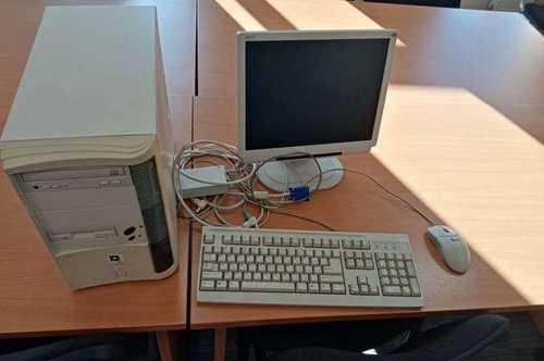 Компьютер pentium III, системный блок