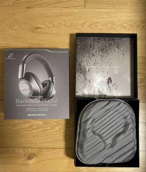 Беспроводные наушники plantronics backbeat pro2