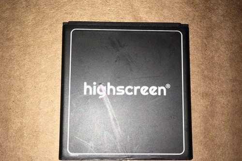 Аккумулятор для смартфона Highscreen Zera F (1600m