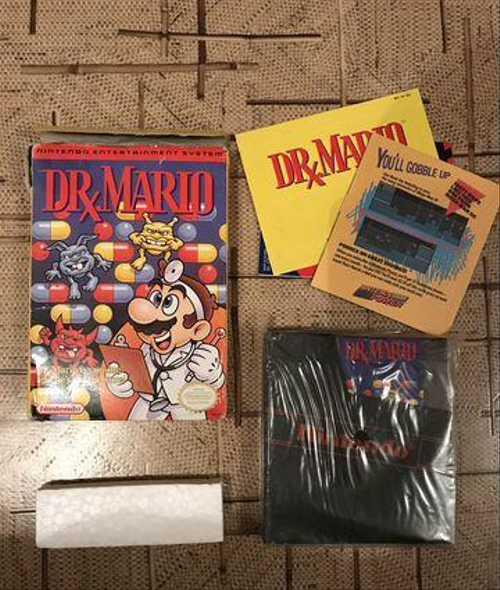 DRx Mario (Игра для NES, в коробке)