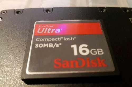 CF Sandisk Ultra CompactFlash 16GB (50/30 MB/s) | Festima.Ru – частные объявления